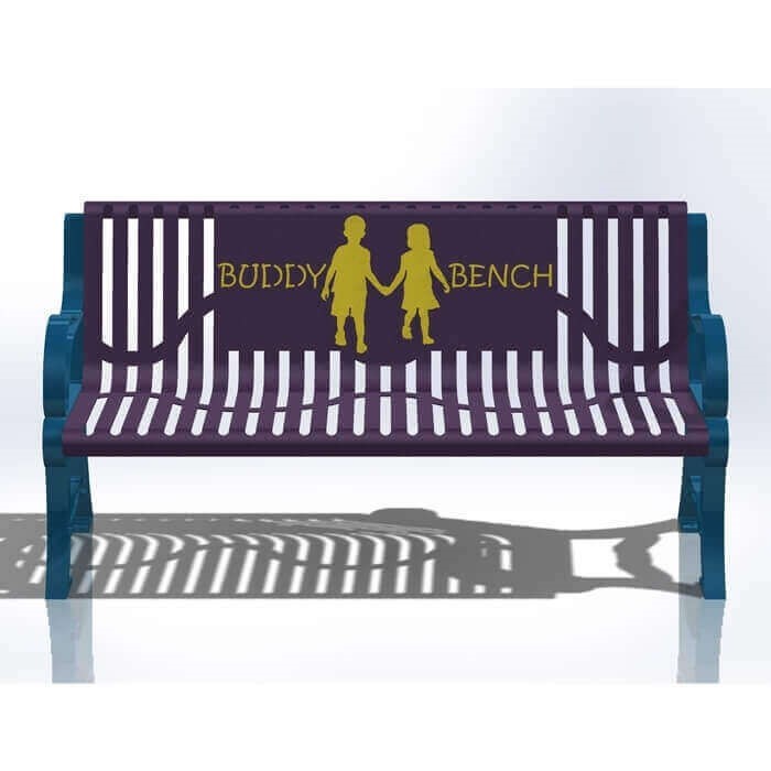 Classic Contoured Buddy Bench - Furniture Leisure