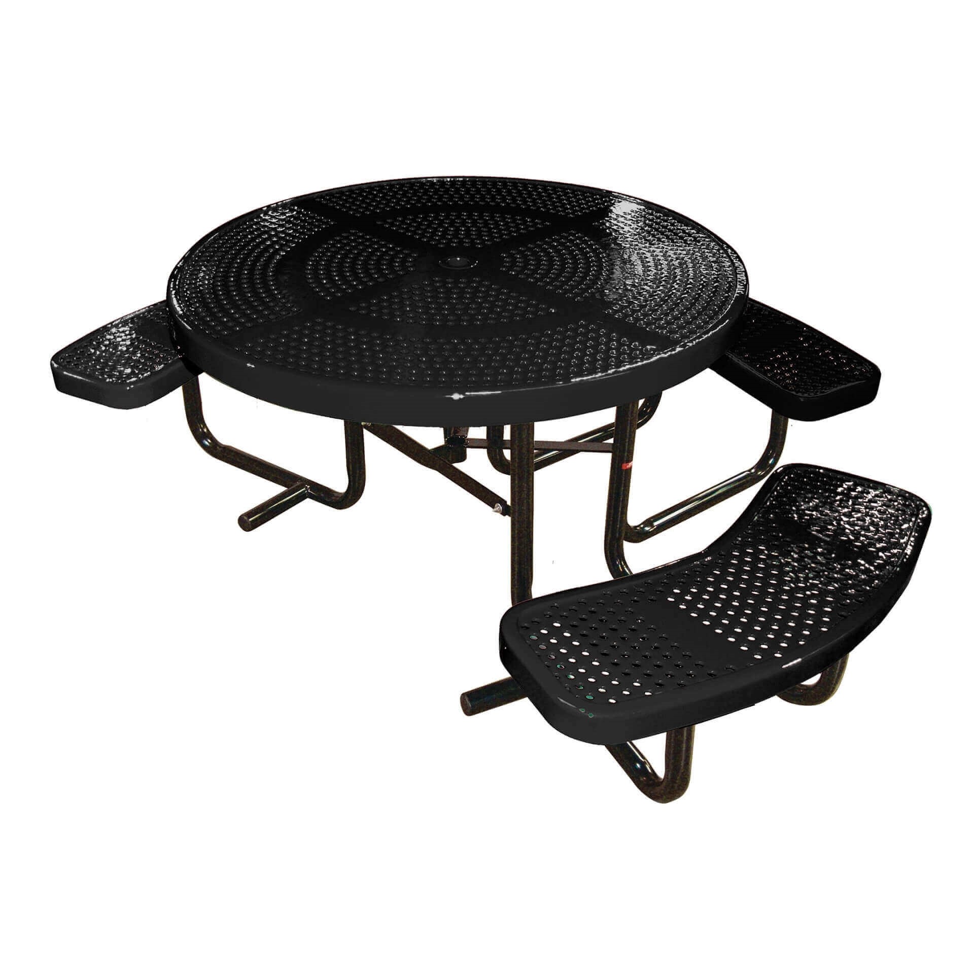 46" Round ADA Expanded Picnic Table – Furniture Leisure