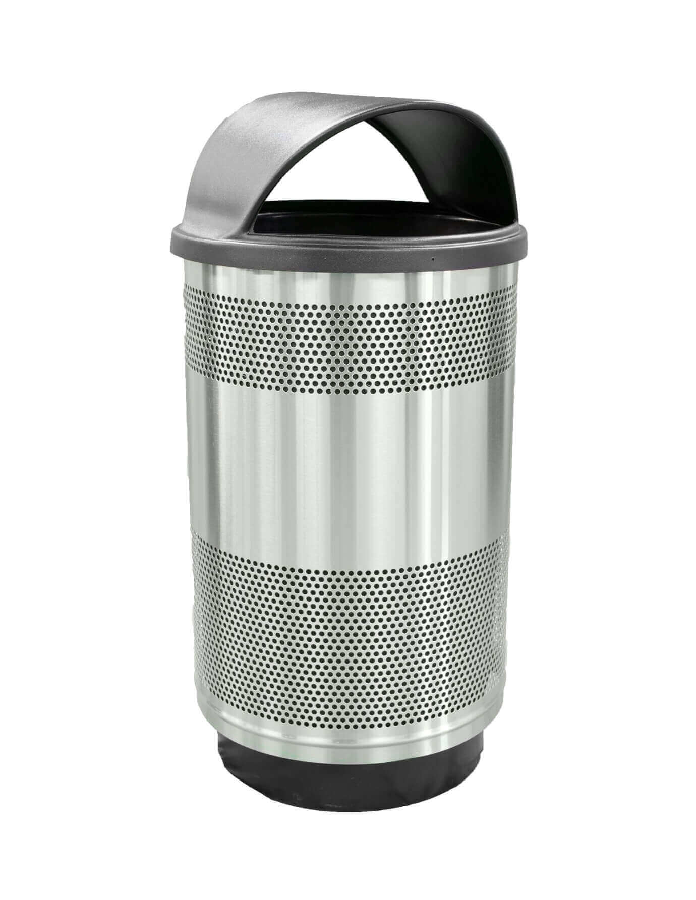 55‑Gal Stadium Steel Trash Receptacle – Furniture Leisure