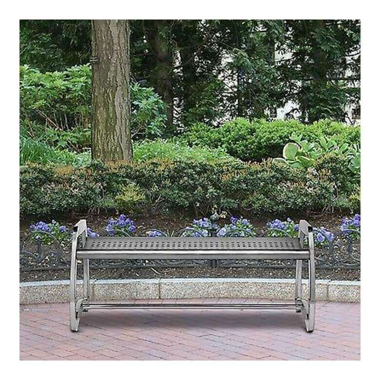 Skyline Stainless Steel Backless Bench - Furniture Leisure