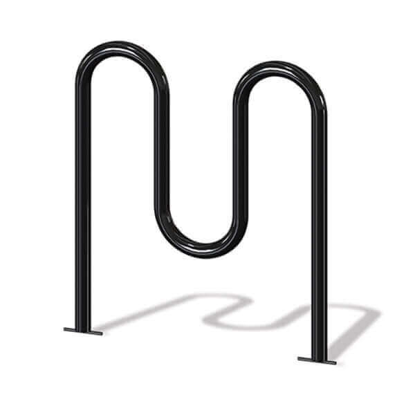 5 Space Wave Bike Rack with Steel Frame - 71 Lbs. - Furniture Leisure