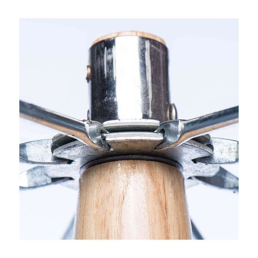 7.5 foot Diameter Steel Beach Umbrella, Acrylic Canopy - Furniture Leisure