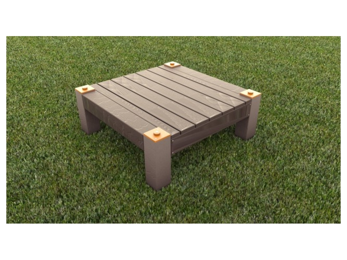 Dog Park Recycled Plastic Dog Resting Table – Furniture Leisure