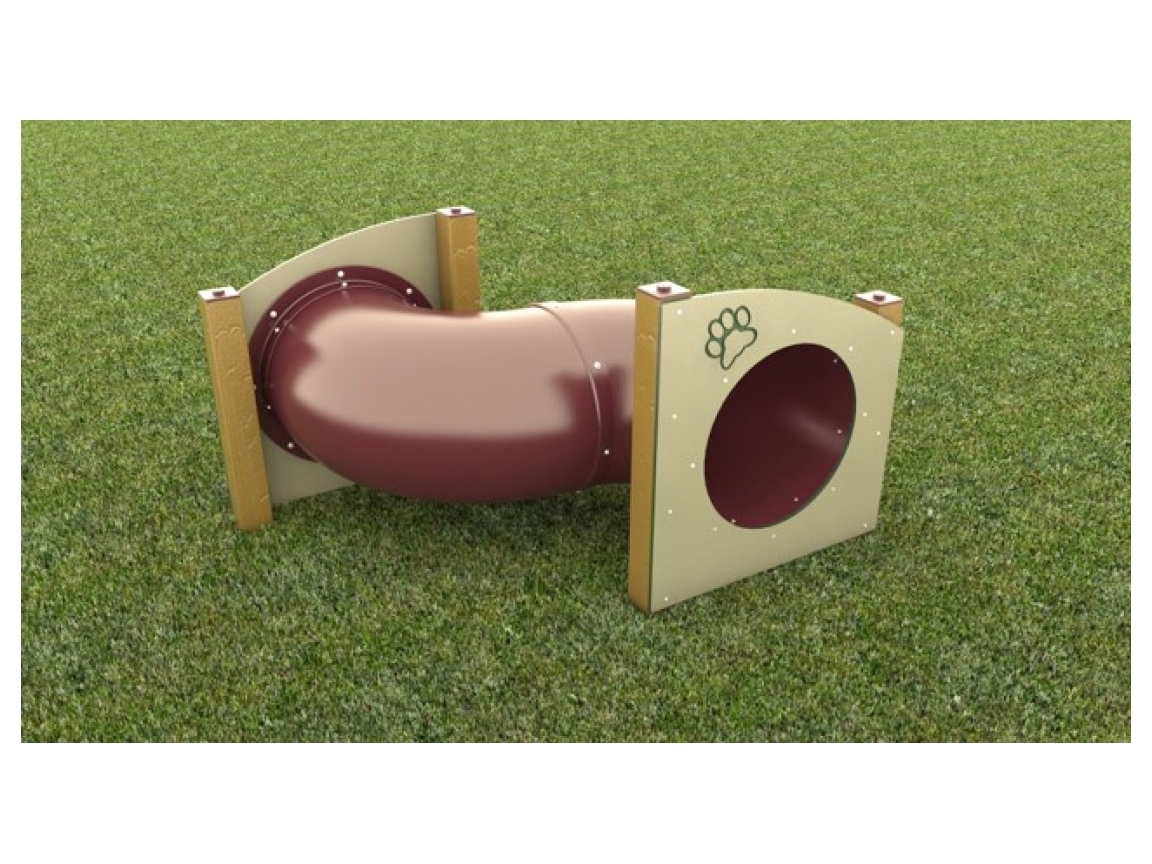 Dog Park Recycled Plastic S-Shaped Tunnel – Furniture Leisure