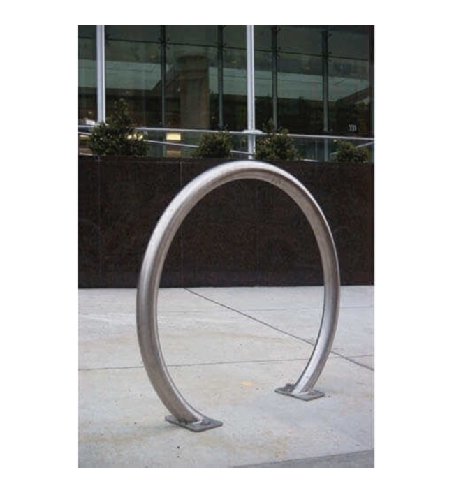 Horseshoe Style Bike Rack, Surface Mount - Furniture Leisure