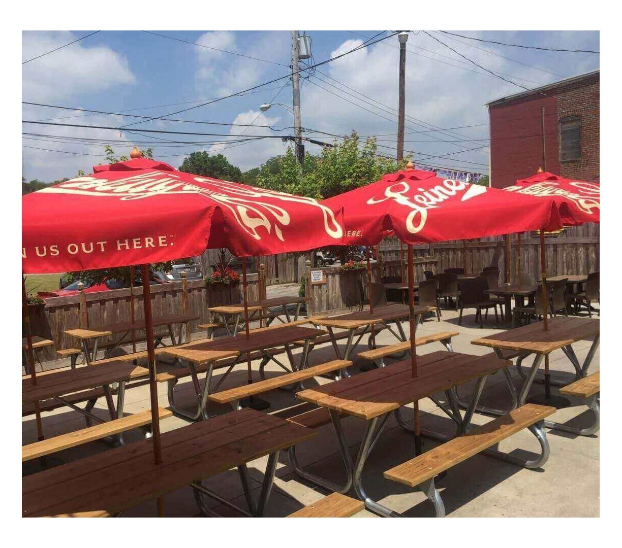 8 Ft. Southern Yellow Pine Picnic Table with Bolted Steel Frame ...