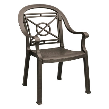 Plastic Resin Patio Chairs | Stackable Cafe Seating | ASTM Tested for ...