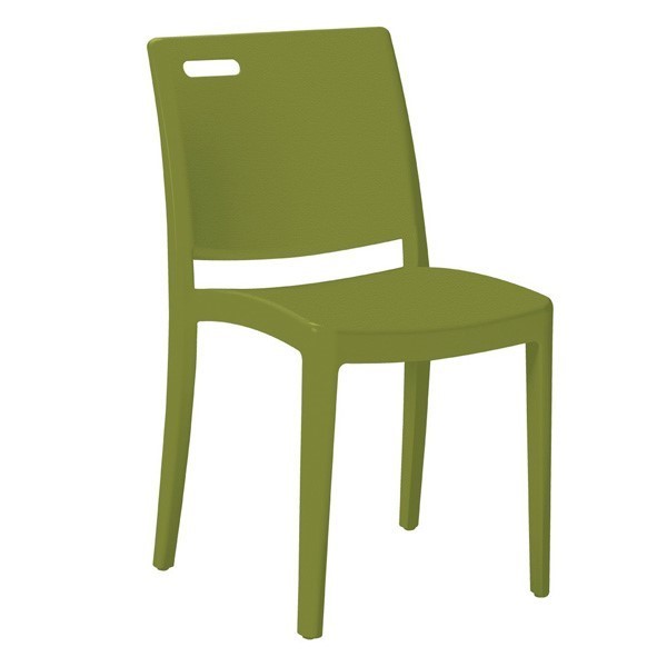 Metro Commercial Grade Plastic Resin Dining Chair - Furniture Leisure