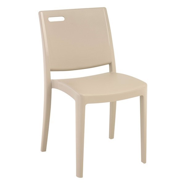Metro Commercial Grade Plastic Resin Dining Chair - Furniture Leisure