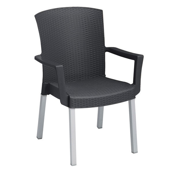 Havana Classic Stacking Commercial Plastic Resin Armchair - Furniture ...
