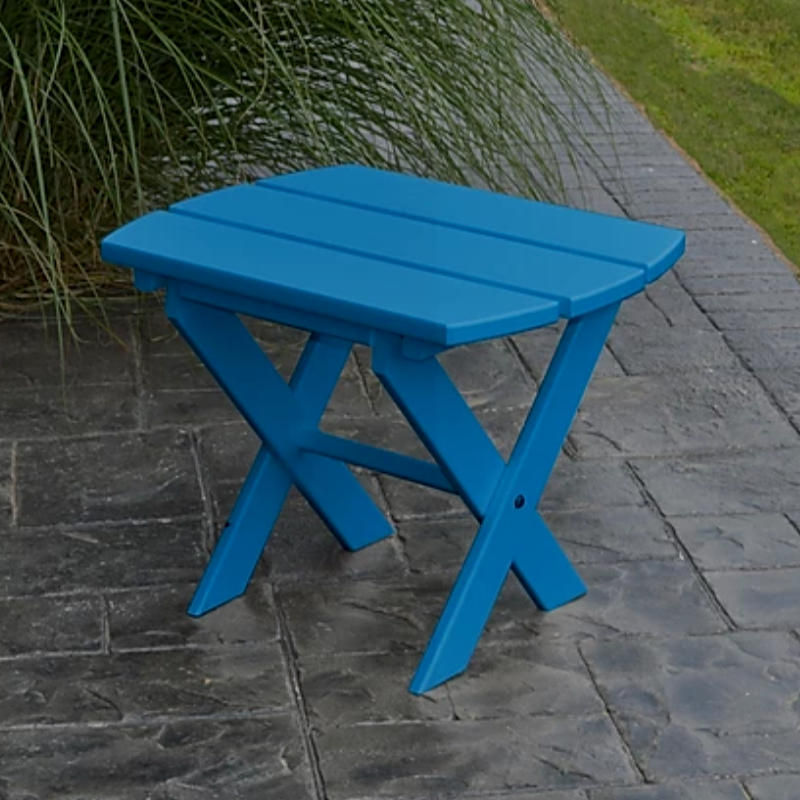 Recycled Plastic Folding Side Table - Furniture Leisure