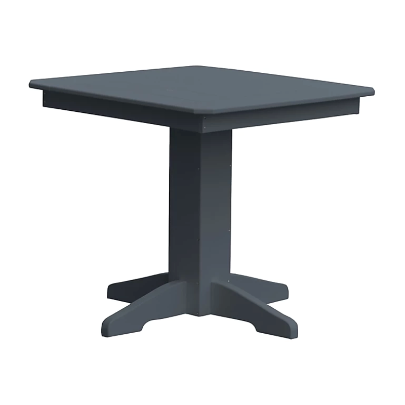 Square Recycled Plastic Dining Table – Furniture Leisure