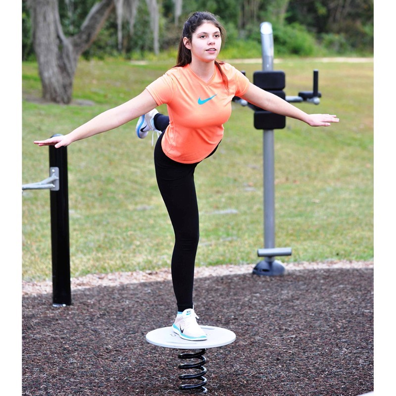 Balance Board Station with Steel Spring Base - Furniture Leisure