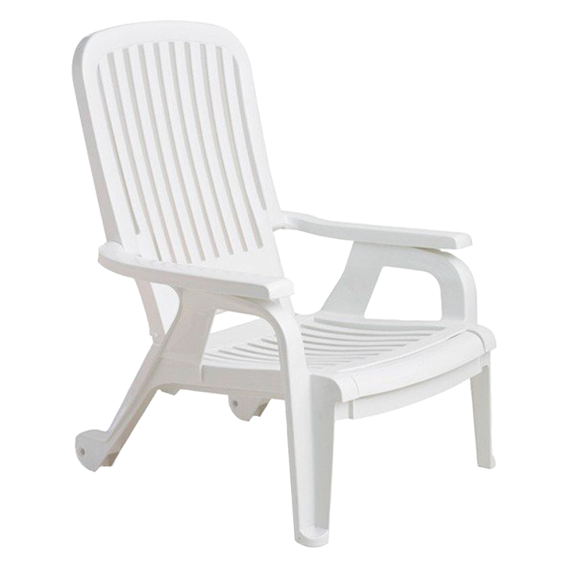 Bahia Plastic Resin Commercial-Grade Pool Deck Chair – Furniture Leisure