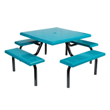 Metal Picnic Tables | Plastic Coated Steel Picnic Tables - Furniture ...