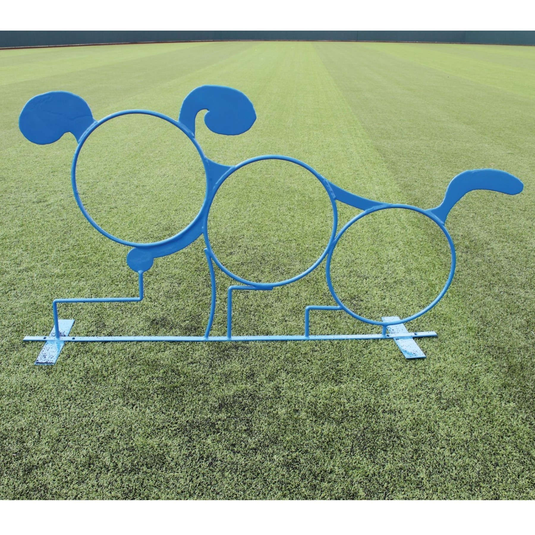 Dog n' Play Park Three Hoop Dog Jump, Polyethylene Coated Steel ...