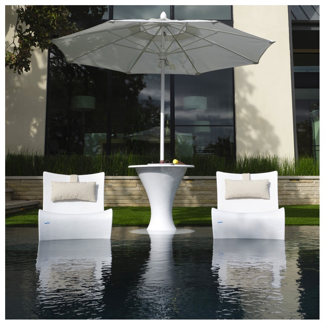 Autograph Plastic Resin In-Pool Lounge Chair - Furniture Leisure