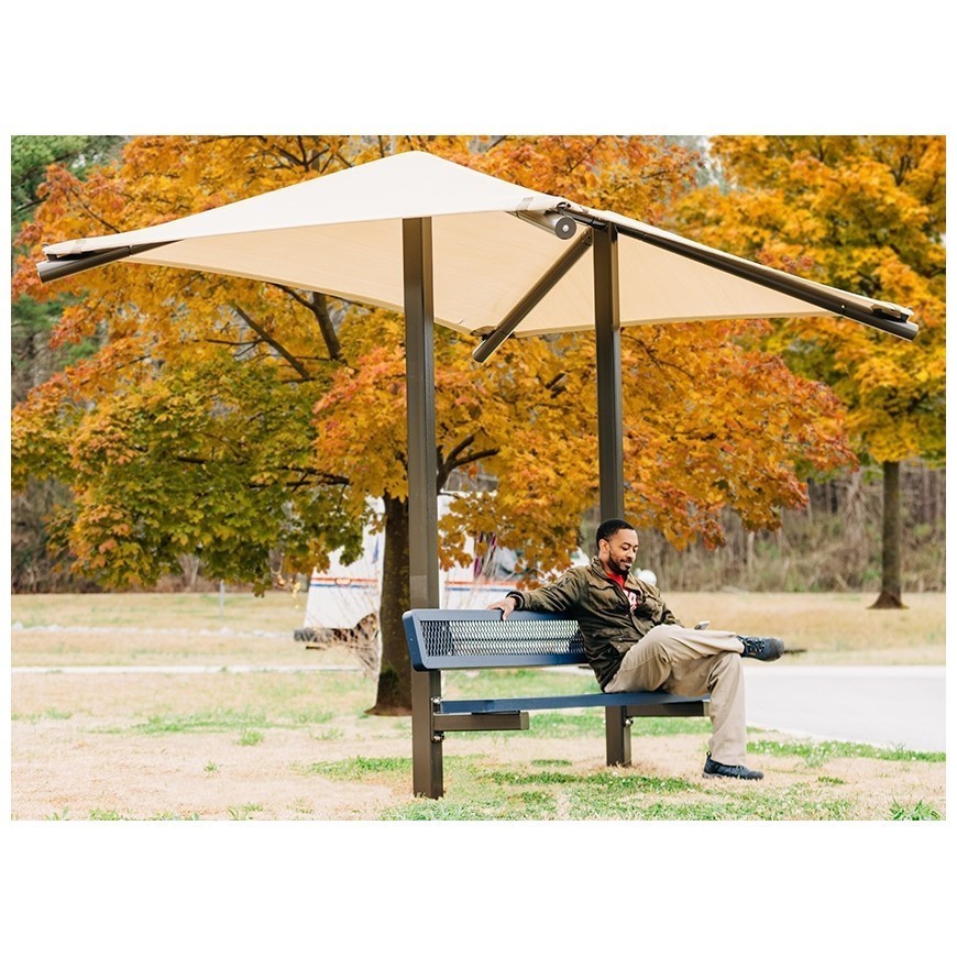 8 Ft Regal Bench w/ Shade – Furniture Leisure
