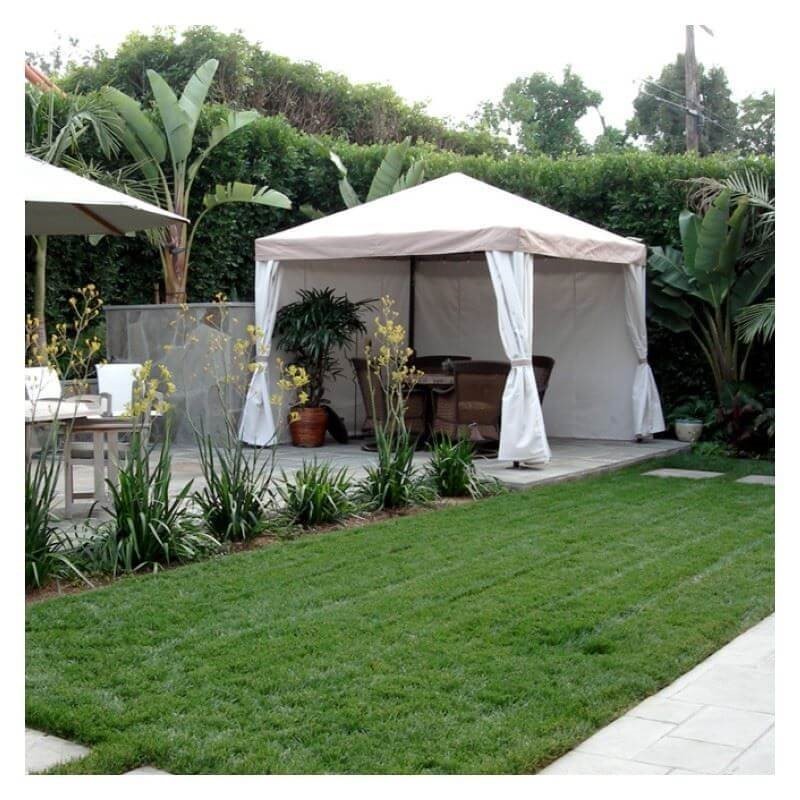 Pacifica Full-Curtain Steel Cabana - Furniture Leisure