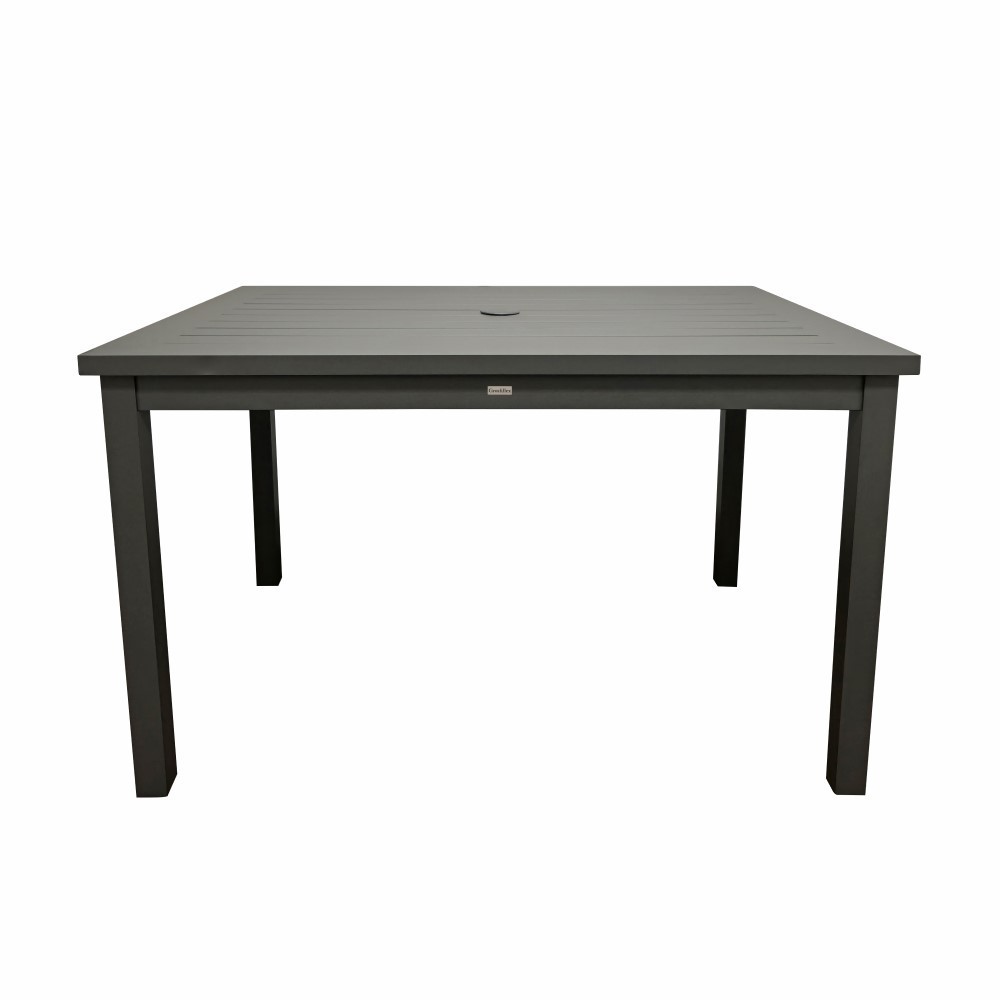 Sigma 34"x 48" Rectangular Aluminum Dining Table – Furniture Leisure