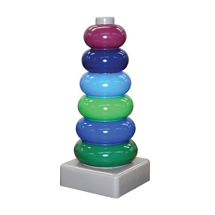 Stacking Ring Tower Elementary Bollard - Furniture Leisure