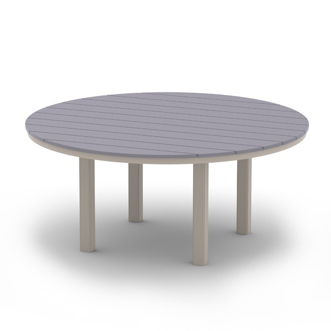Round Rustic MGP Dining Table - Furniture Leisure