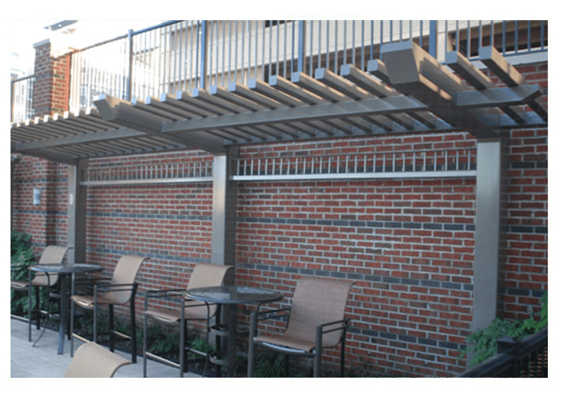 Steel Cantilever Trellis 7′ 6″ Entry – Furniture Leisure