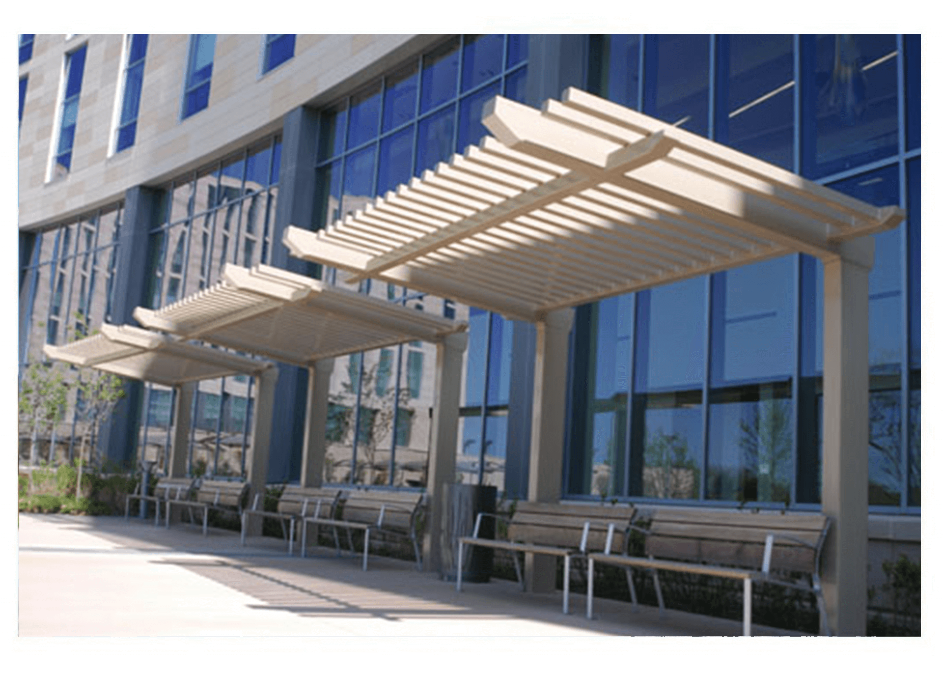 Steel Cantilever Trellis 7′ 6″ Entry – Furniture Leisure