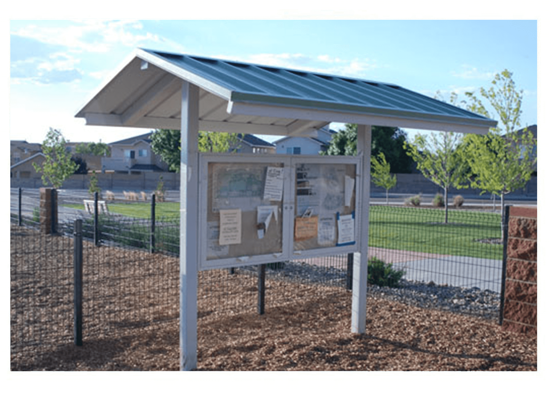 All-Steel Gable Mini Shelter – Surface Mount – Furniture Leisure