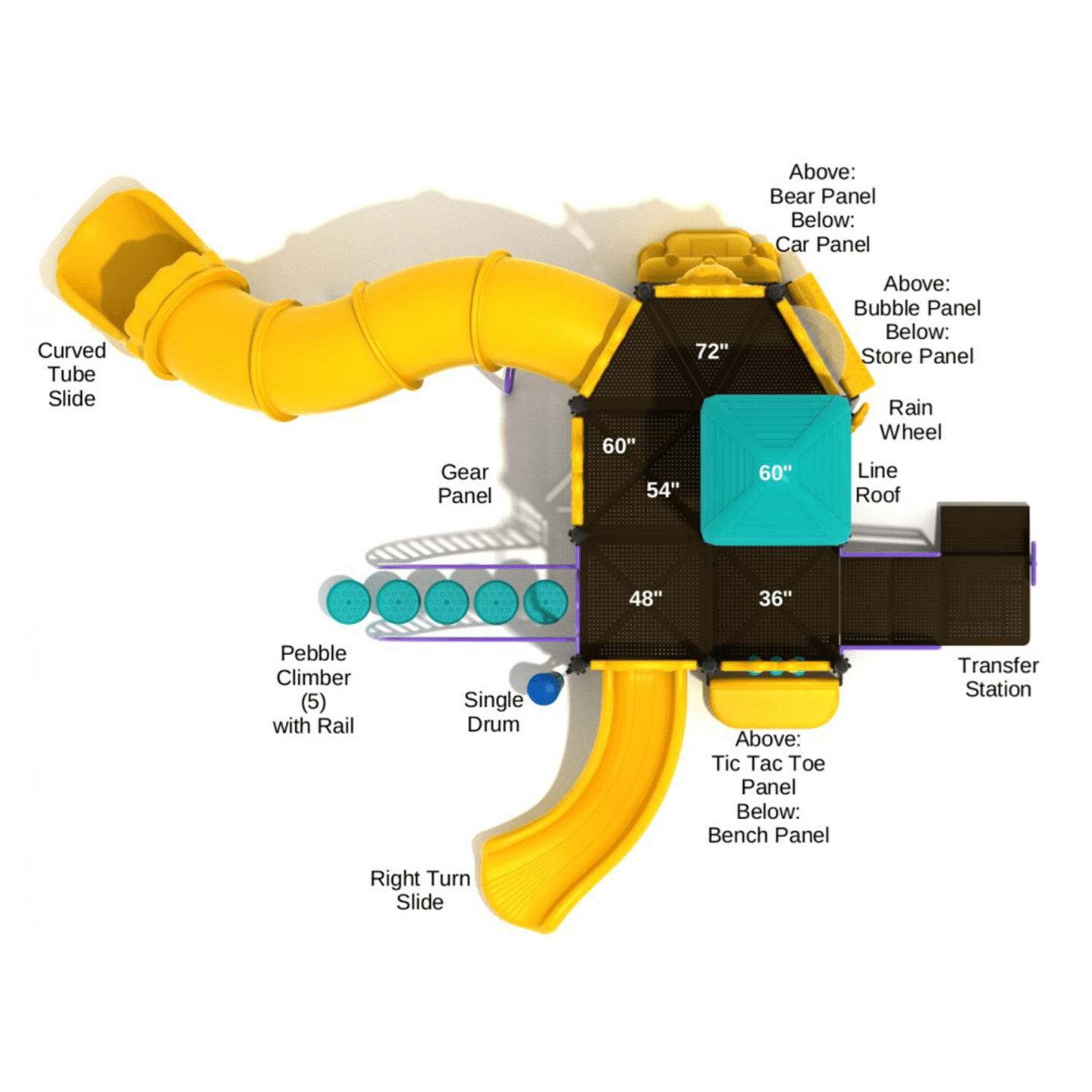 Helena Playground Structure – Furniture Leisure