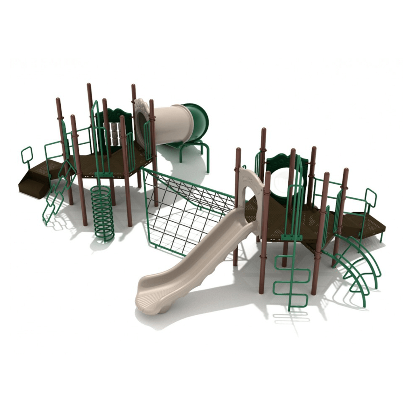 Twinsburg Commercial Playground Climbing Structure - Ages 2 to 12 Years ...