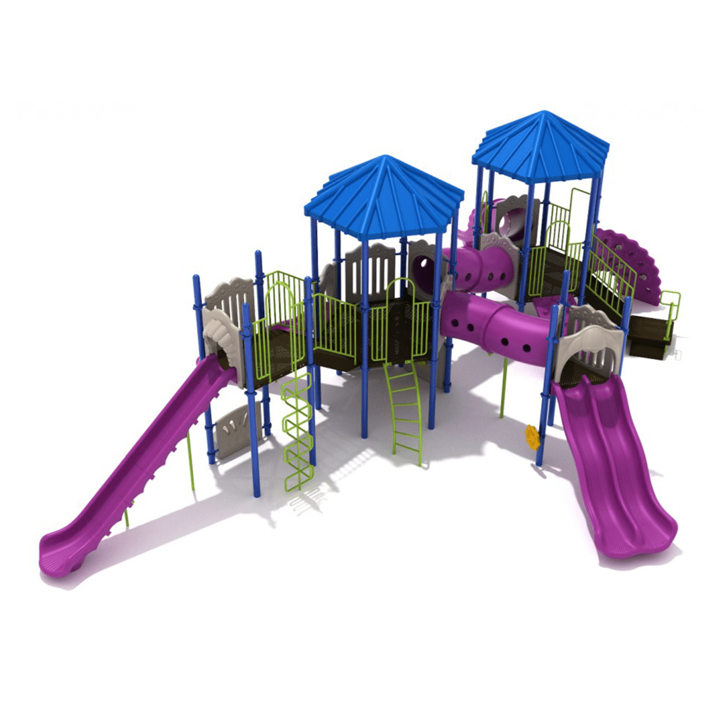 Augusta Commercial Large Park Playground Equipment - Ages 2 to 12 Years ...
