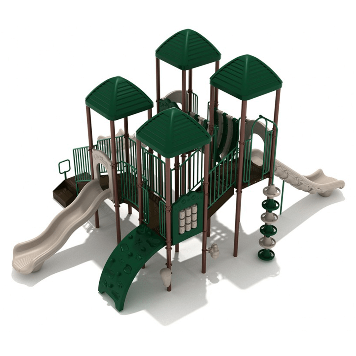 Brook's Towers Park Playground Equipment - Ages 5 to 12 Years - Quick Ship - Furniture Leisure