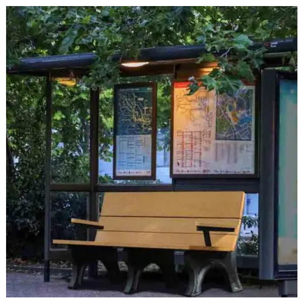 ADA Traditional Recycled Plastic Bench - Furniture Leisure