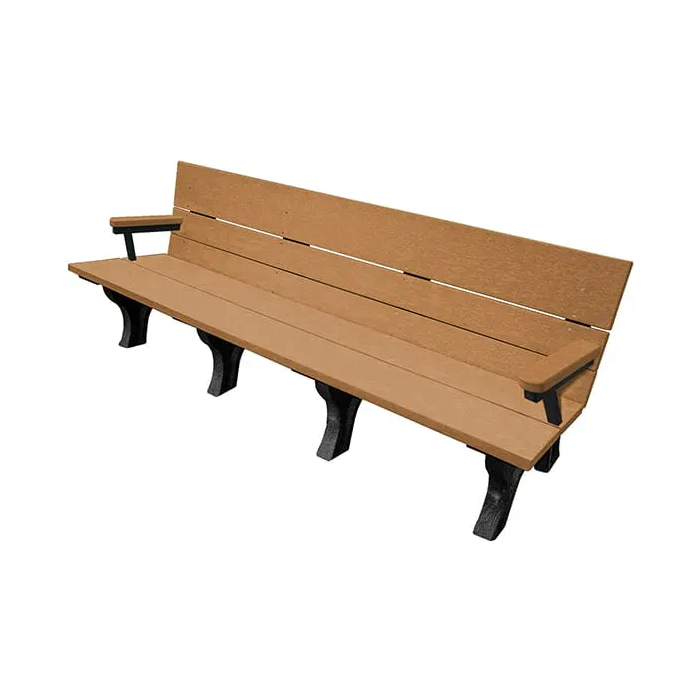 ADA Traditional Recycled Plastic Bench - Furniture Leisure
