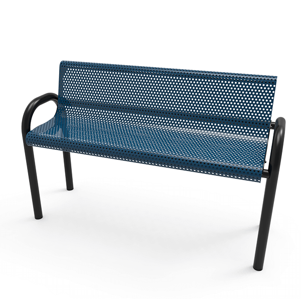 Elite 4 ft MOD Bench with Back – Furniture Leisure