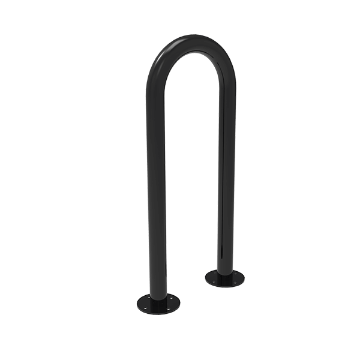 Loop Bike Rack | Commercial Galvanized or Powder Coated Loop Style Bike ...