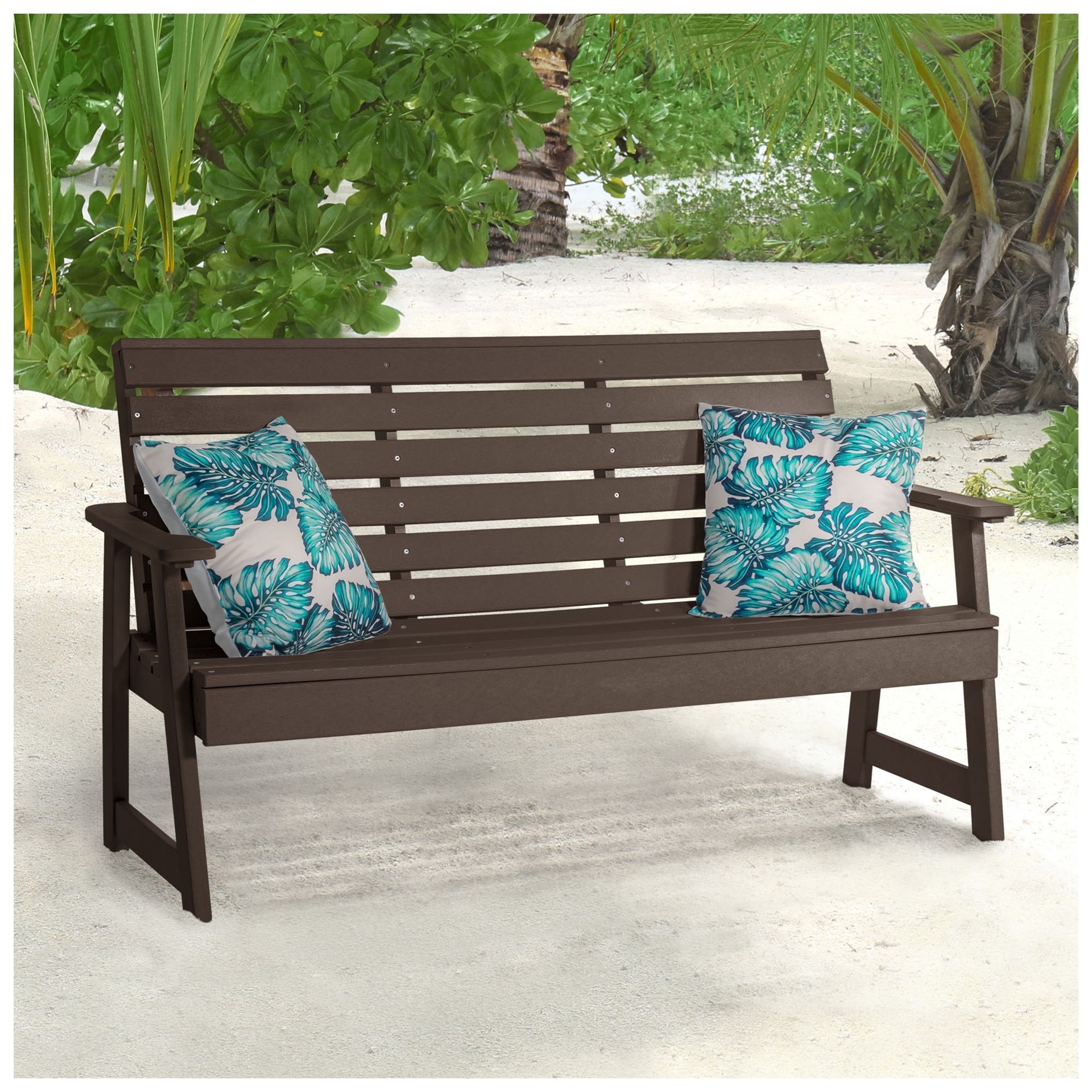 Sunrise Coast Slat Garden Bench - Furniture Leisure