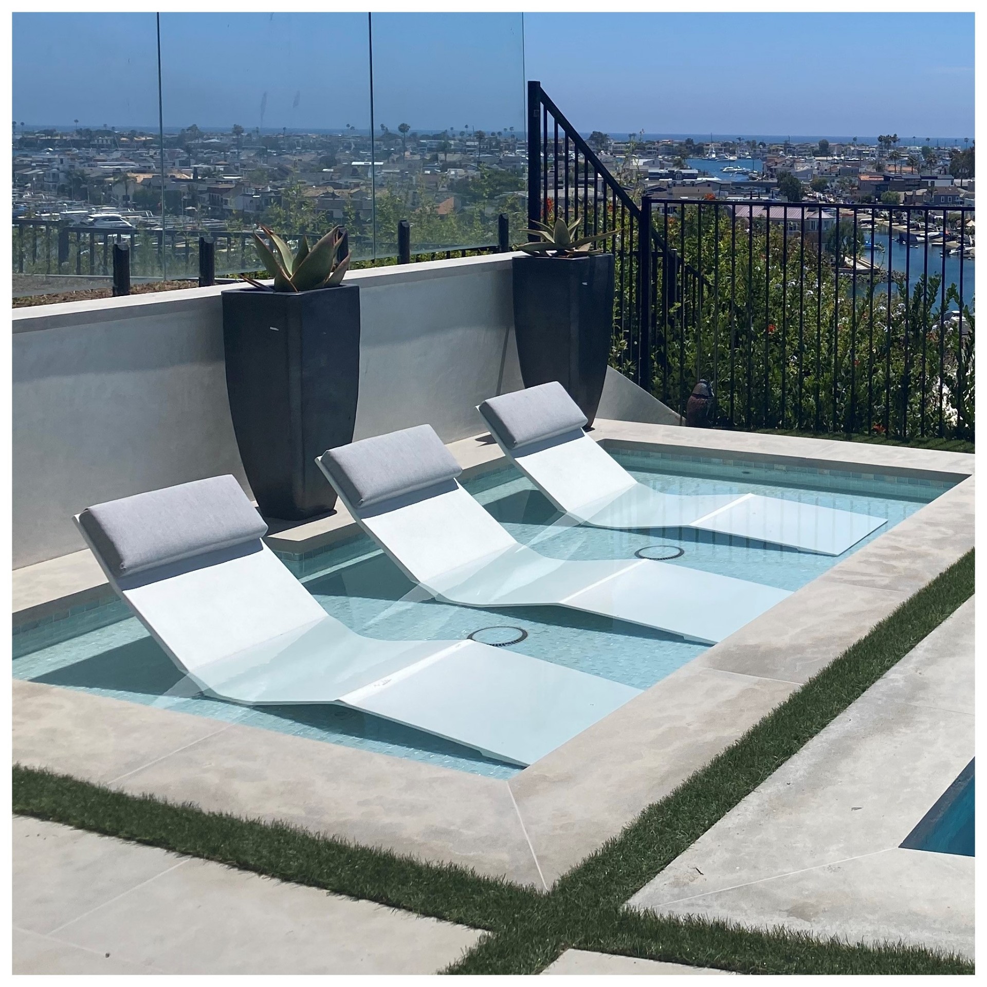 Luxury Concrete Angle Chaise Lounge – Furniture Leisure