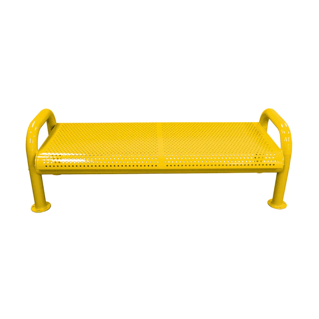 Backless Perforated Bench – Furniture Leisure