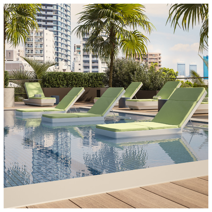 Half Curve Backless Daybed Lounge – Furniture Leisure