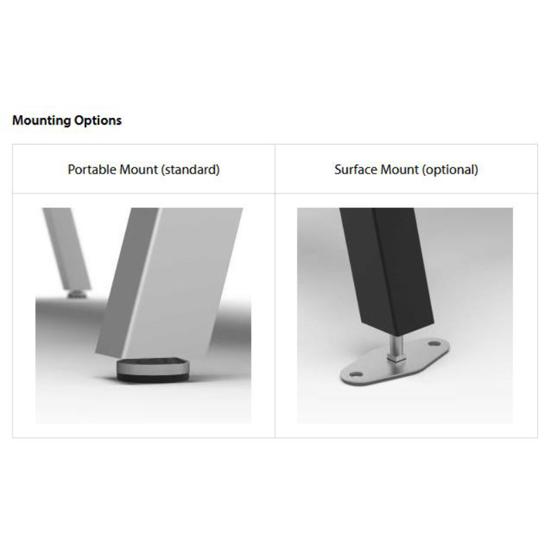 Centra Multi-Board Recycled Plastic Flat Bench with Powder Coated Steel ...