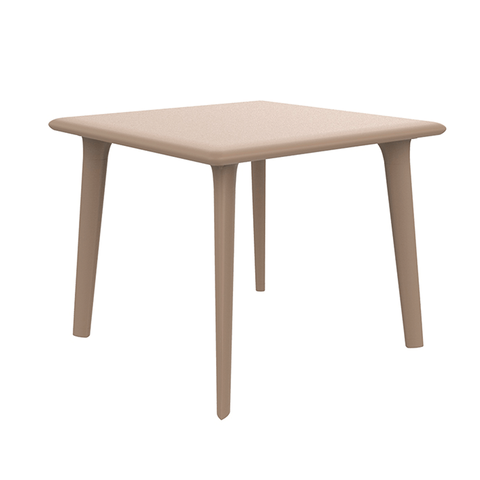 35.4” Square Dessa Polypropylene Outdoor Dining Table - Furniture Leisure