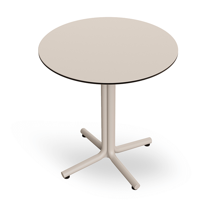 Round Bini Dining Table with HPL Top – Furniture Leisure