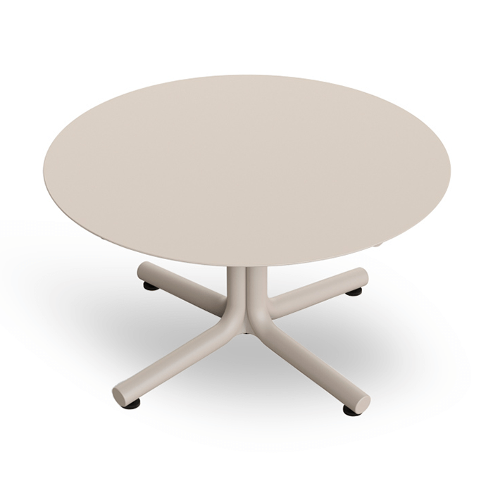 27.6″ Round Bini Lounge Side Table with HPL Top – Furniture Leisure