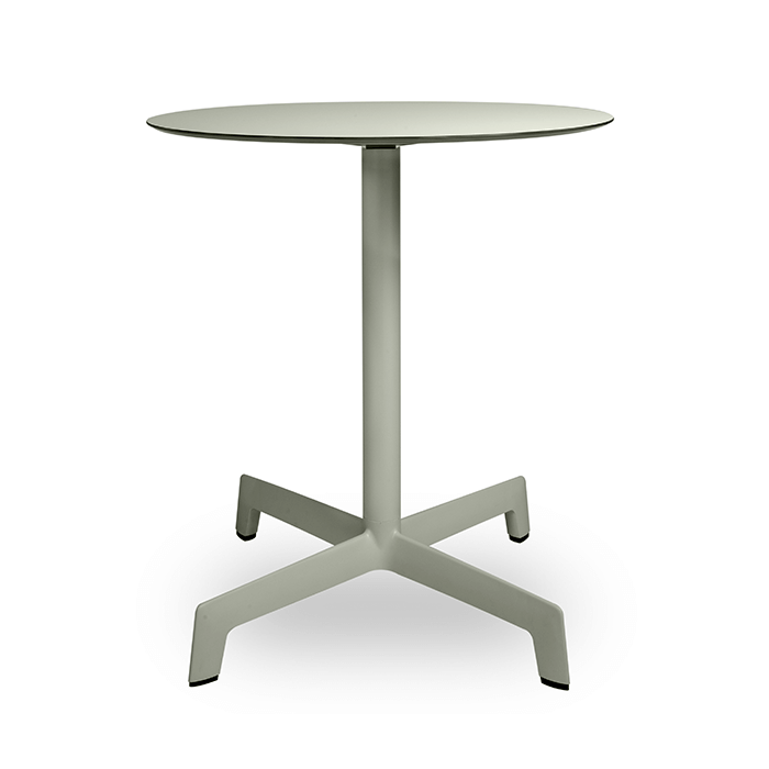 27.6” Round Sputnik Dining Table with HPL Top and Polyamide X Base - 28 ...