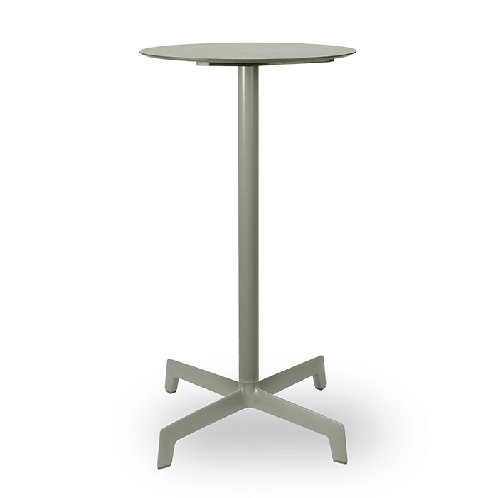 Round Sputnik Alto Bar Table with HPL Top – Furniture Leisure