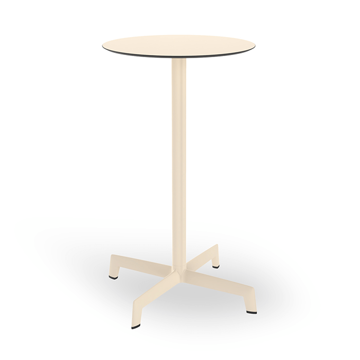 Round Sputnik Alto Bar Table with HPL Top – Furniture Leisure
