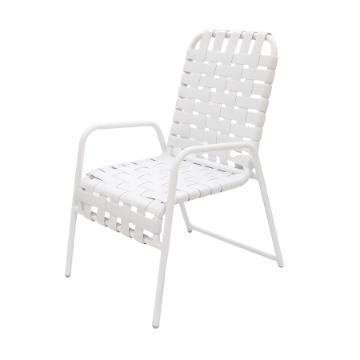 Vinyl Strap Poolside Chairs | Vinyl Pool Chairs - Furniture Leisure