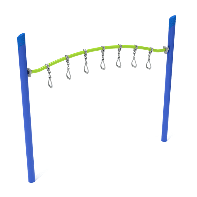 Curved Ring Ladder Monkey Bars - Furniture Leisure
